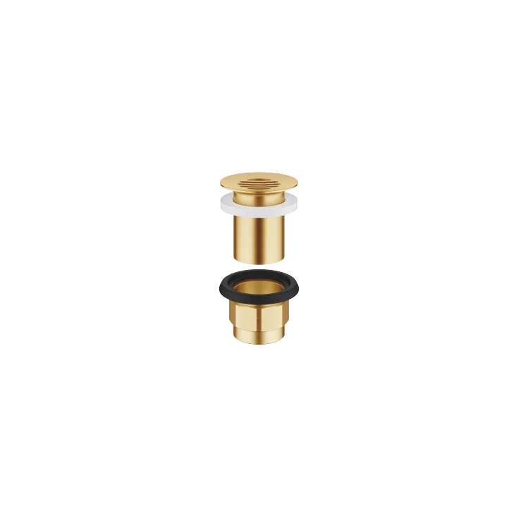 SERIES-VARIOUS Brushed Durabrass (23kt Gold) : Grated waste 1 1/4"