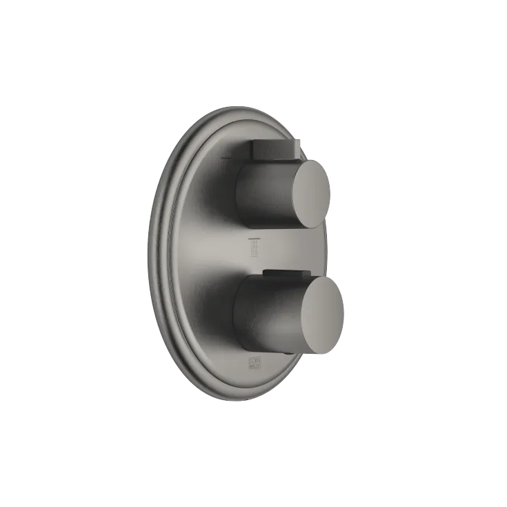 MADISON Brushed Dark Platinum : Concealed thermostat with three ...