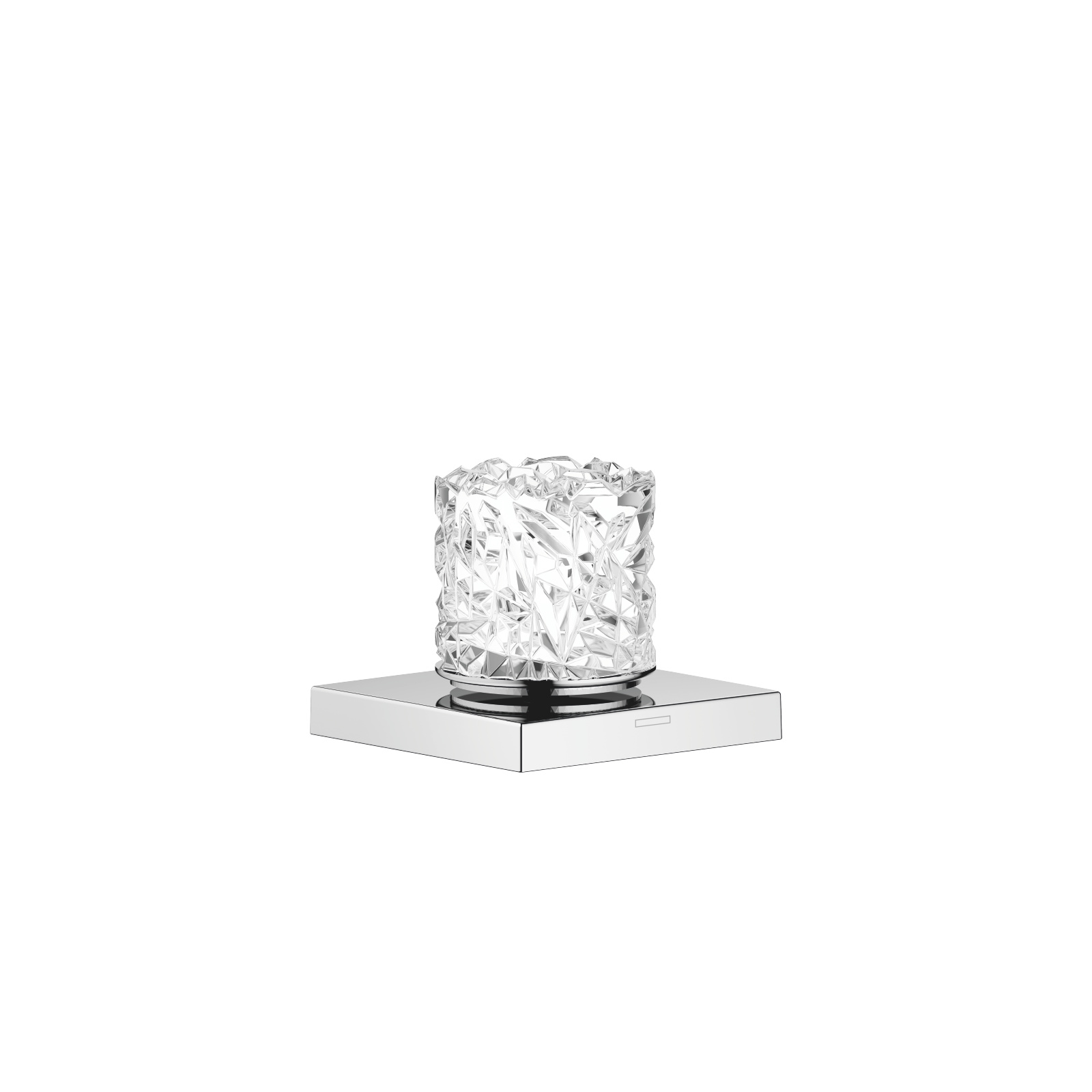 Brushed Dark Platinum Miscellaneous articles: Handle Glass Design ICE small