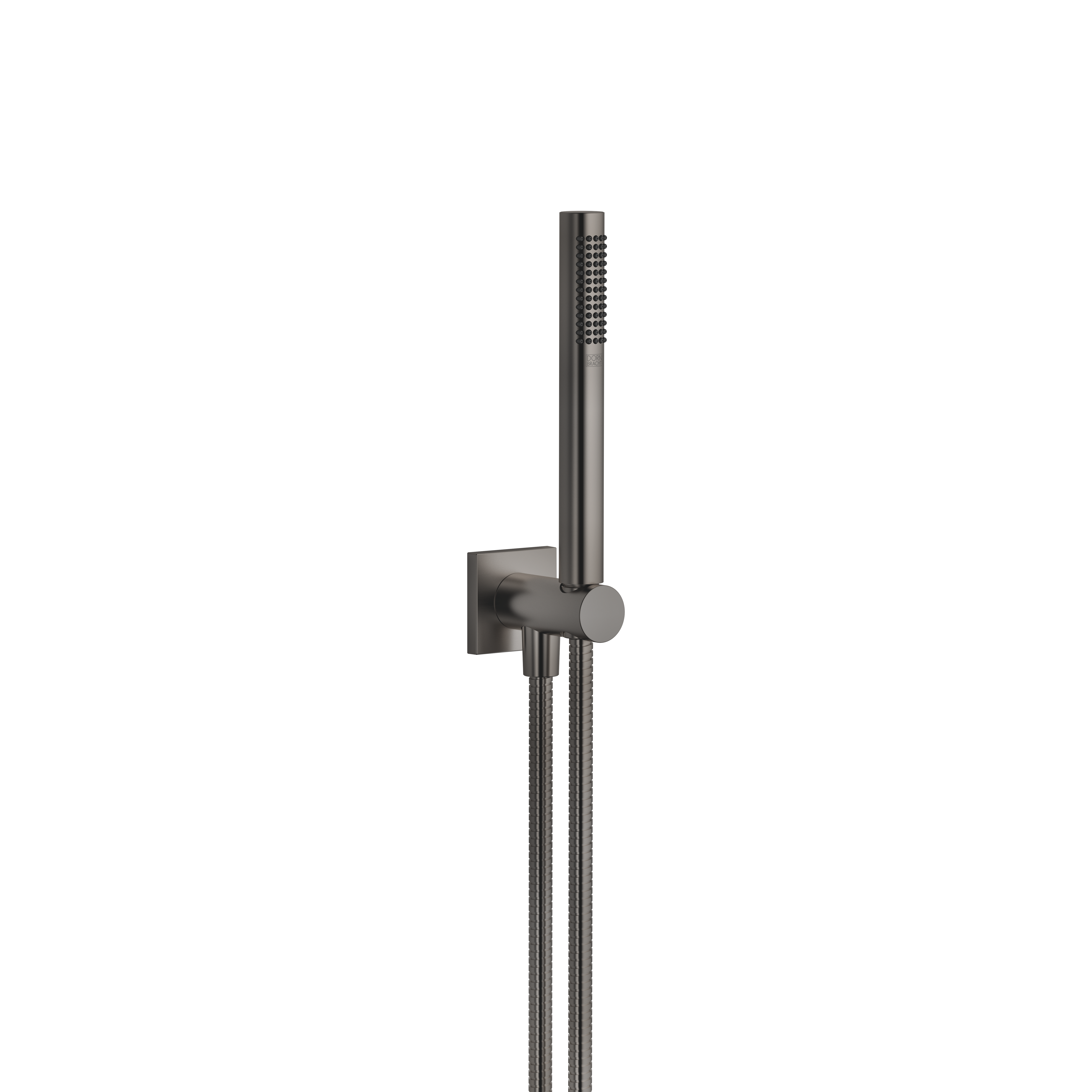 SERIES SPECIFIC Brushed Dark Platinum : Hand shower set with integrated ...