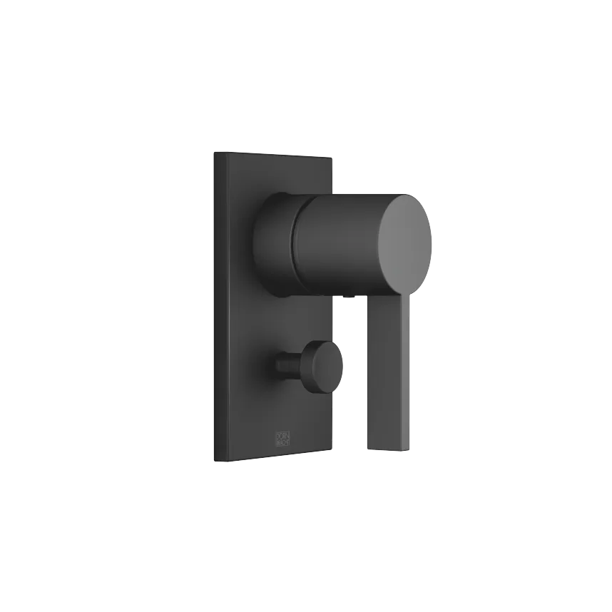 SERIES SPECIFIC Matte Black Bath faucets: Concealed single-lever mixer ...