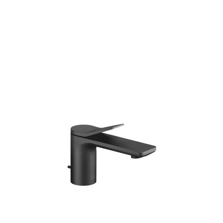 LISSÉ Matte Black : Single-lever basin mixer with pop-up waste