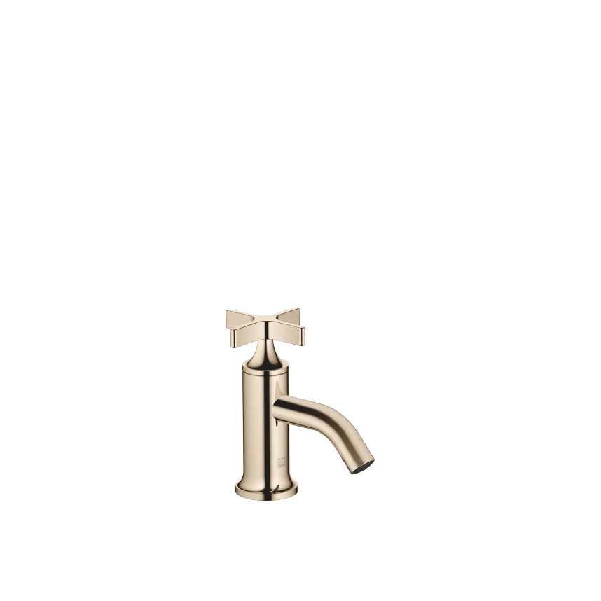 VAIA Champagne (22kt Gold) Waschtischarmaturen: Standventil Kaltwasser