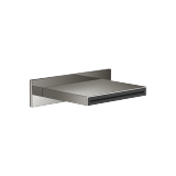SERIES-VARIOUS Dark Chrome : WATER SHEET Cascade spout for wall mounting