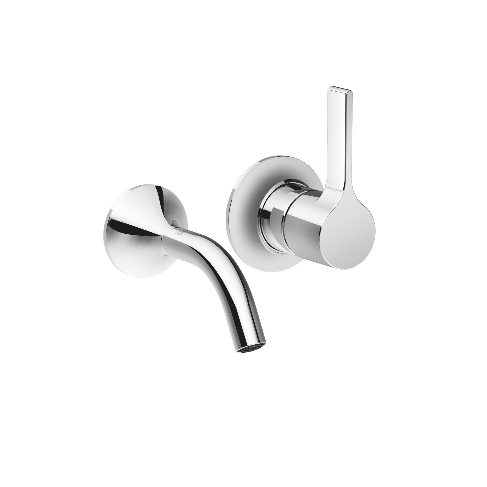 VAIA Platinum Washstand faucets: Wall-mounted single-lever basin mixer ...