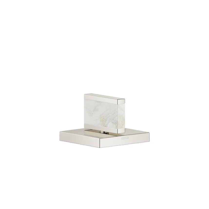 Platino Complementos: Manilla Nature Squared Pearl Shell Callisto White