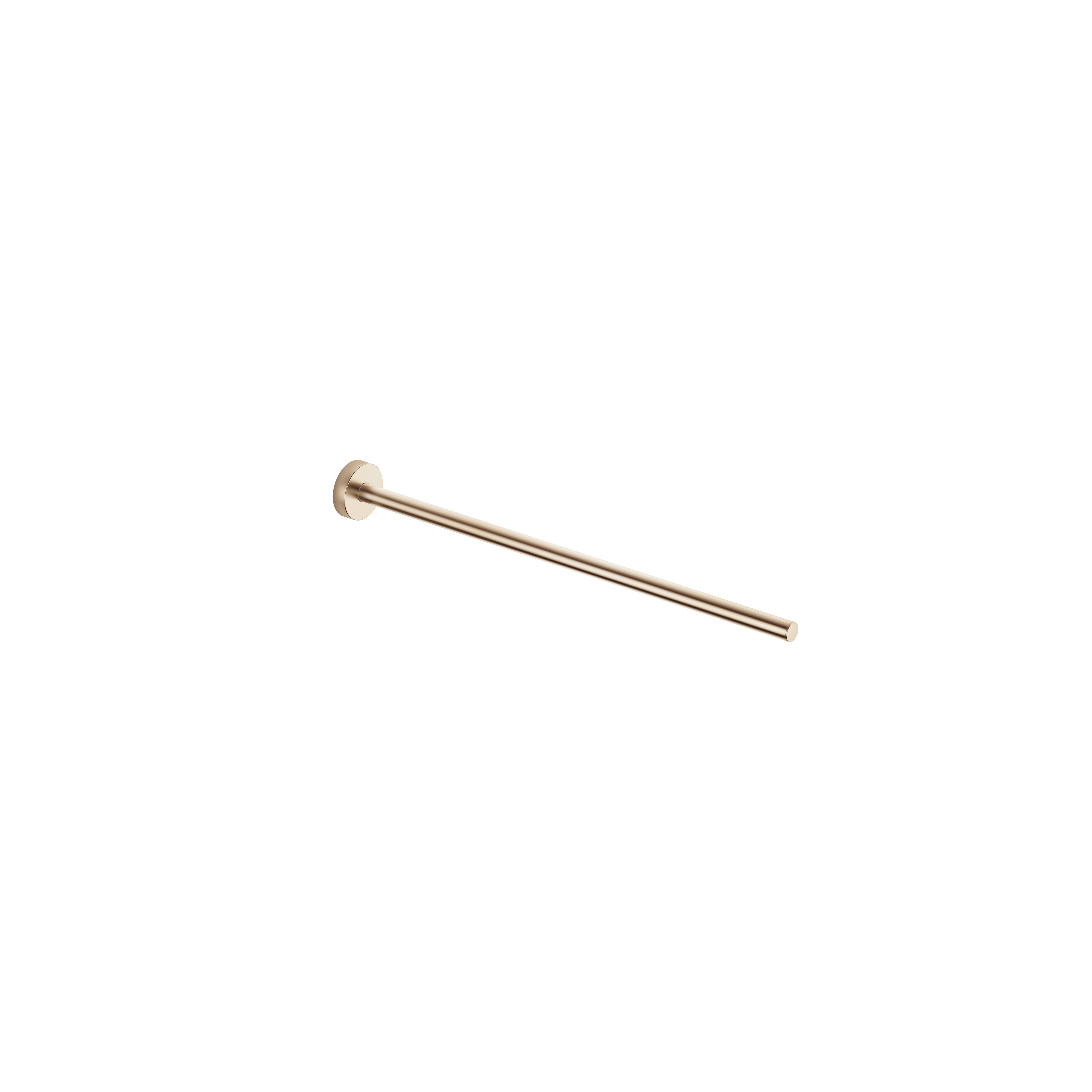 SERIES SPECIFIC Brushed Light Gold (PVD) : Towel bar single-arm fixed