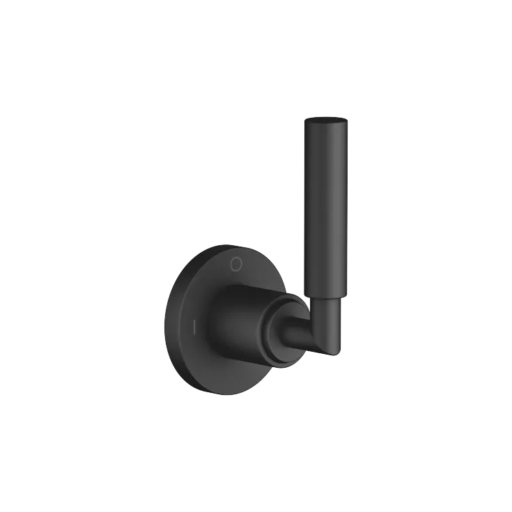 TARA Matte Black : Wall mounted two-way diverter