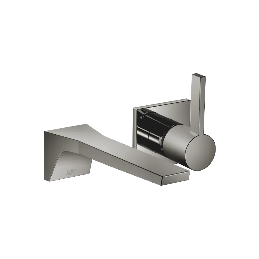 CL.1 Dark Chrome Washbasin faucets: Wall-mounted single-lever mixer ...