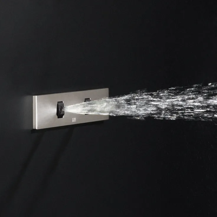 SERIES-VARIOUS Brushed Dark Brass (PVD) : WATER FAN vertical Concealed ...