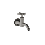VAIA Brushed Dark Platinum : Wall-mounted valve cold water without pop ...