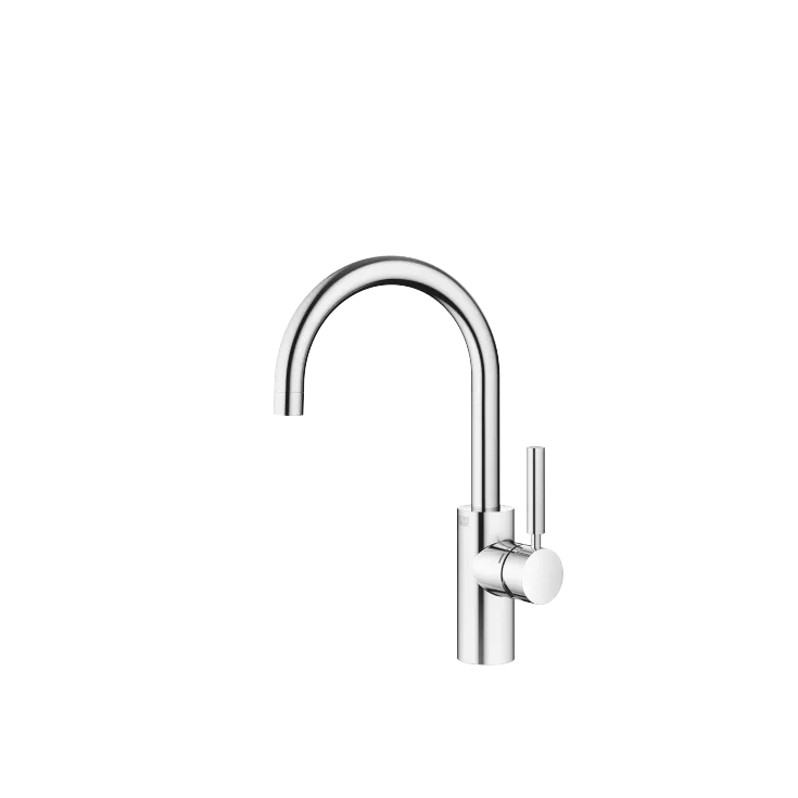 EDITION PRO Chrome : Single-lever basin mixer without pop-up waste