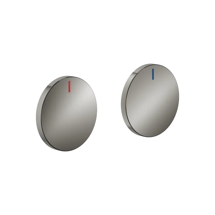 CYO Dark Chrome : Handle insert set red & blue