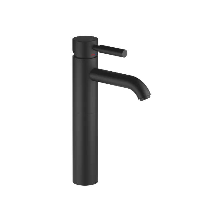 EDITION PRO Matte Black : Single-lever basin mixer with raised base ...