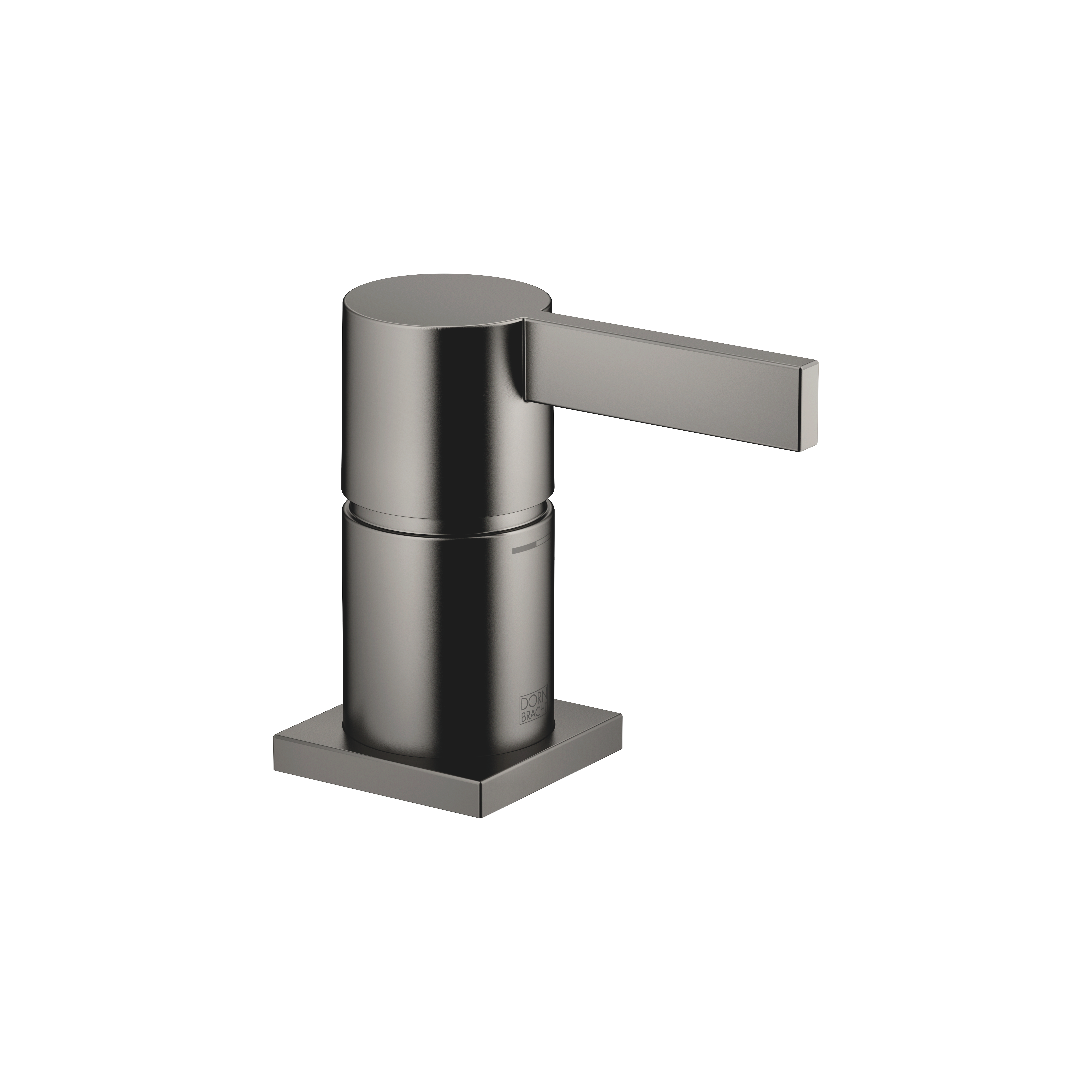 SERIES SPECIFIC Brushed Dark Platinum : Single-lever bath mixer for ...