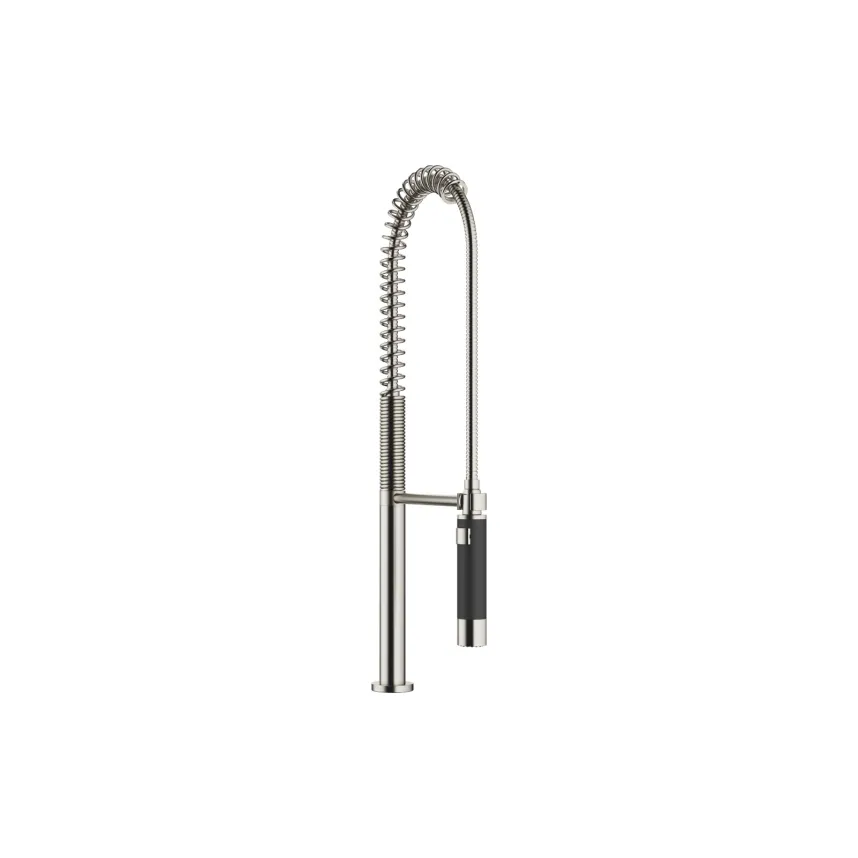 SERIES–VARIOUS Brushed Platinum Kitchen faucets: Profi spray set