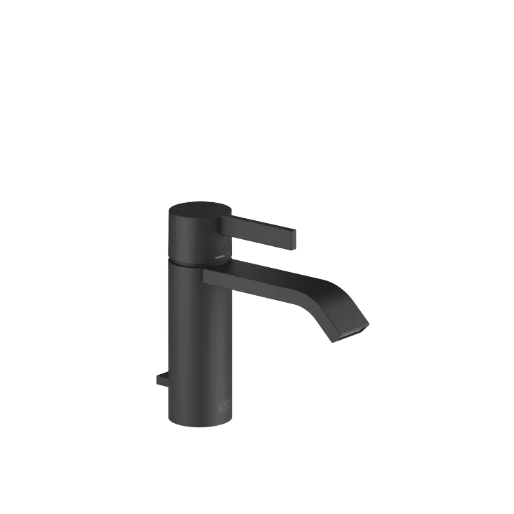IMO Matte Black : Single-lever basin mixer with pop-up waste