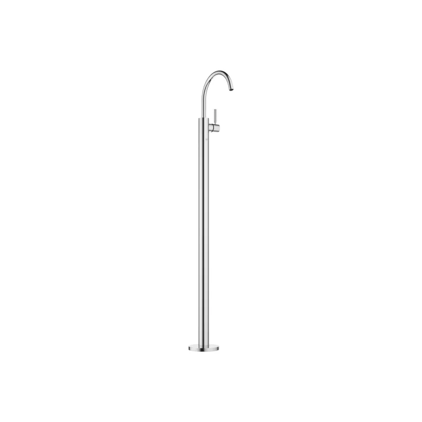 META Chrome Washbasin faucets: Single-lever lavatory mixer with stand ...