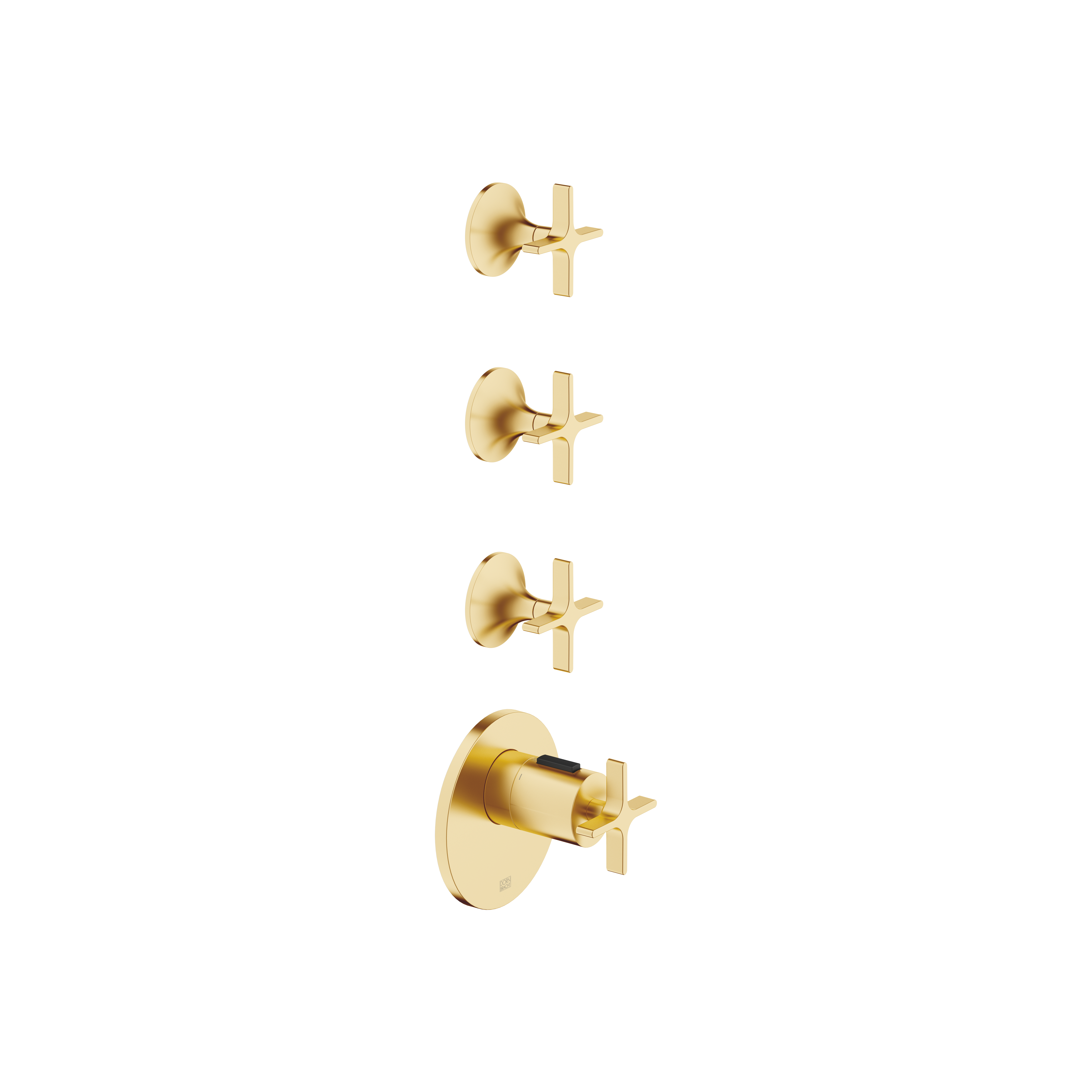 VAIA Brushed Durabrass (23kt Gold) : xTOOL Thermostat module with 3 valves