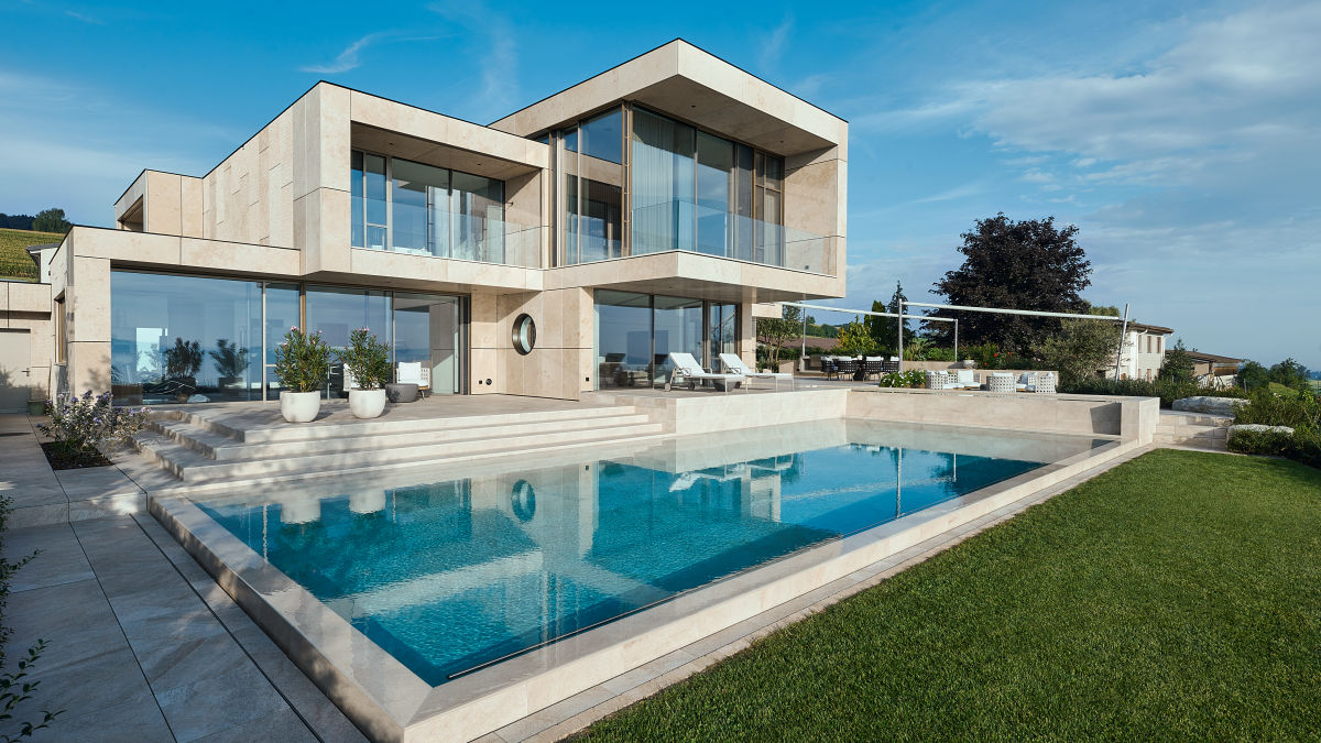 Moderne Villa in der Schweiz | Dornbracht