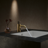 META Light Gold (PVD) : Touchfree Washstand fitting with electronic ...