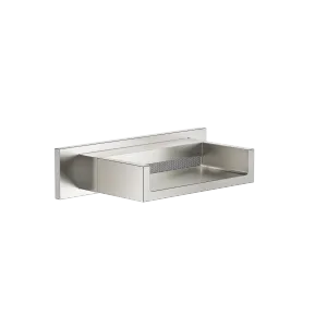SERIES-VARIOUS Brushed Platinum Bath faucets: WATER FALL Cascade spout ...