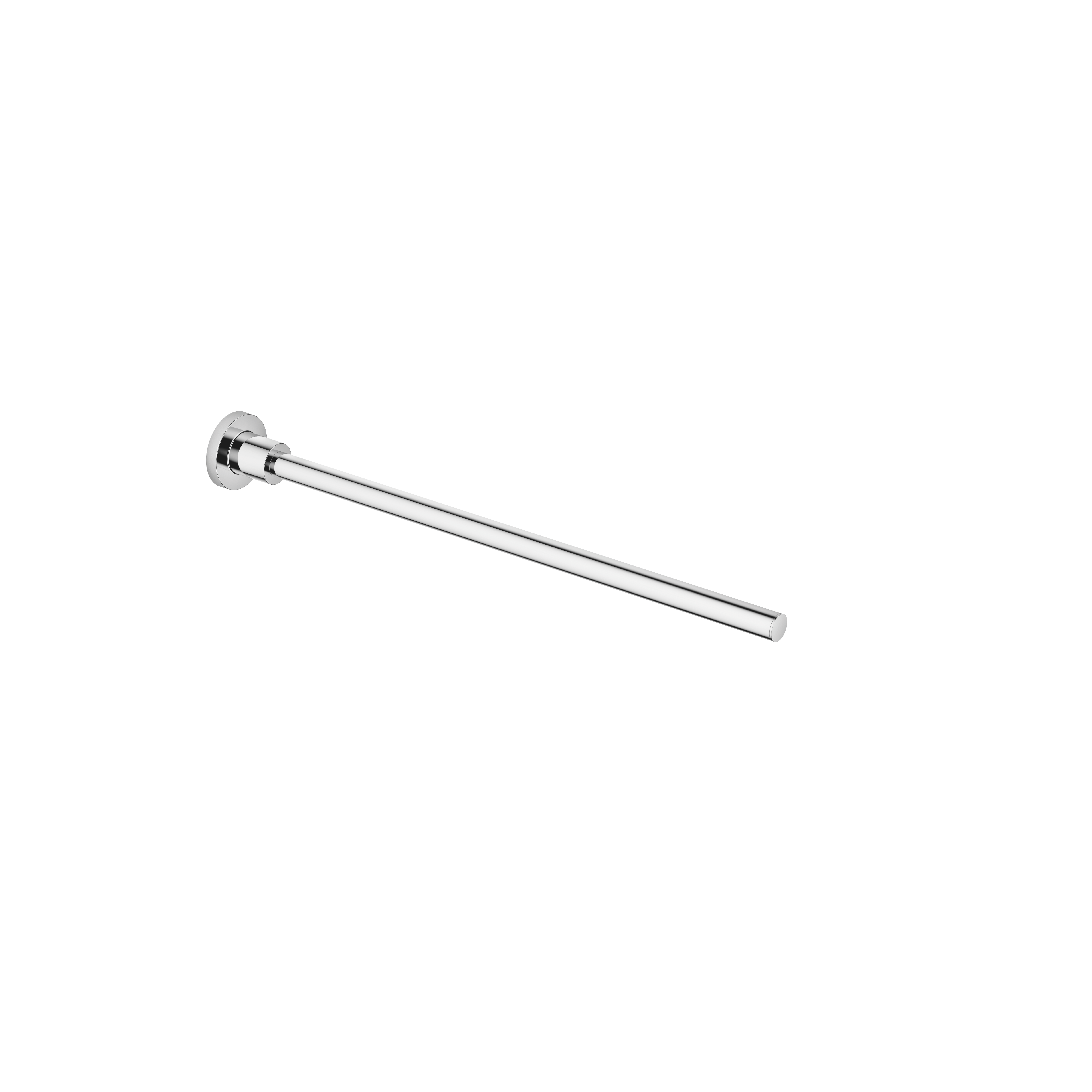 TARA Chrome : Towel bar 1-piece non-swivel